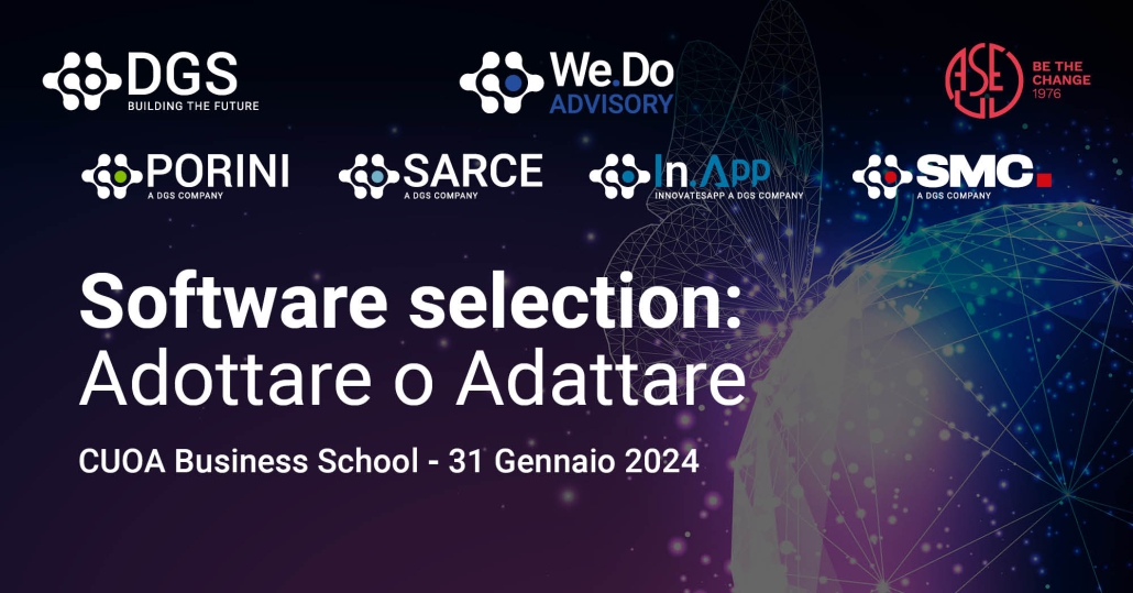 SOFTWARE SELECTION: ADOPT OR ADAPT | JANUARY 31, 2024 – Porini